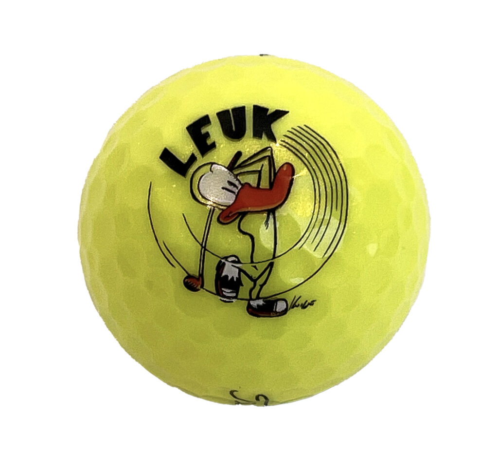 Leuk the Duck Pro V1 Golf Balls (Sleeve of 3) - Challenge